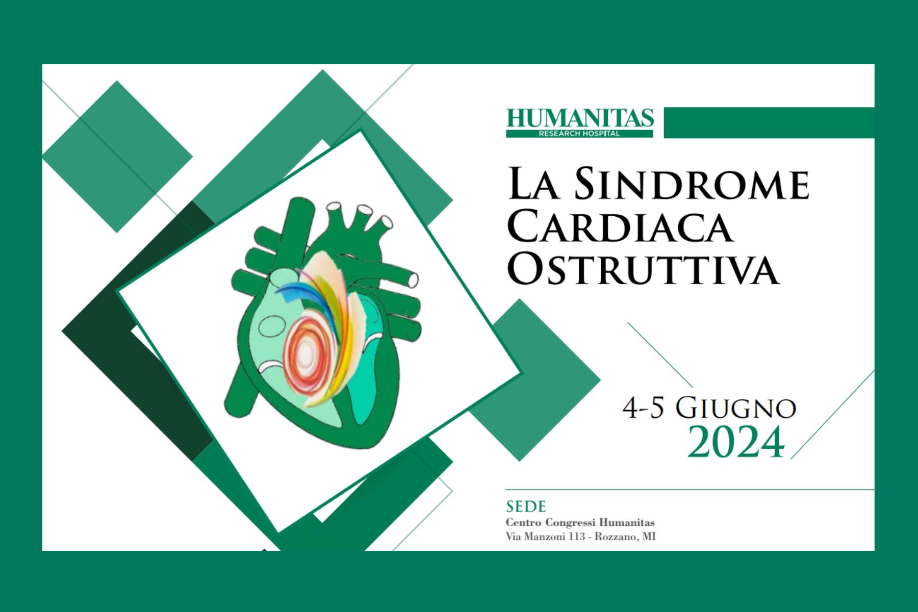 Sindrome cardiaca ostruttiva: il convegno in Humanitas - Humanitas